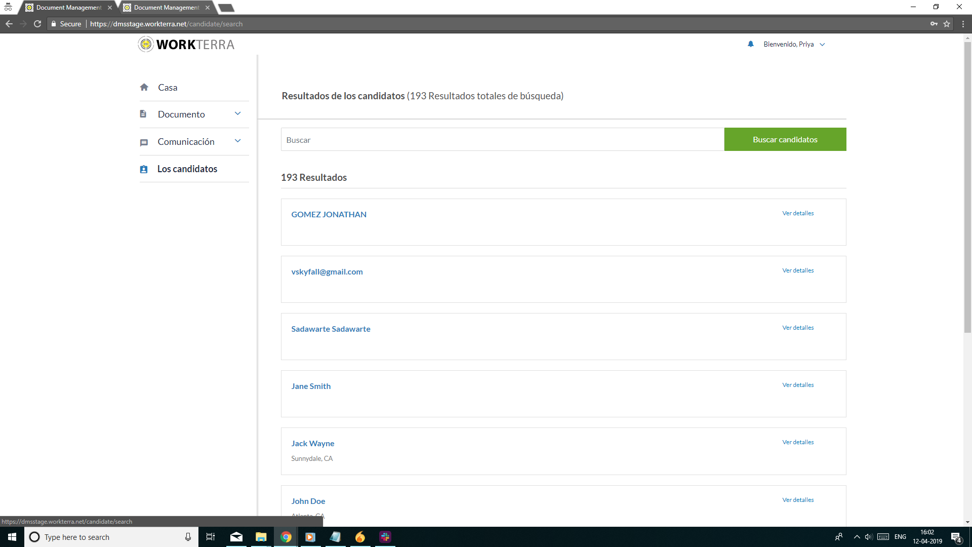 [DMS-1084] DMS | Localization | All Language| Admin Login | Candidate ...