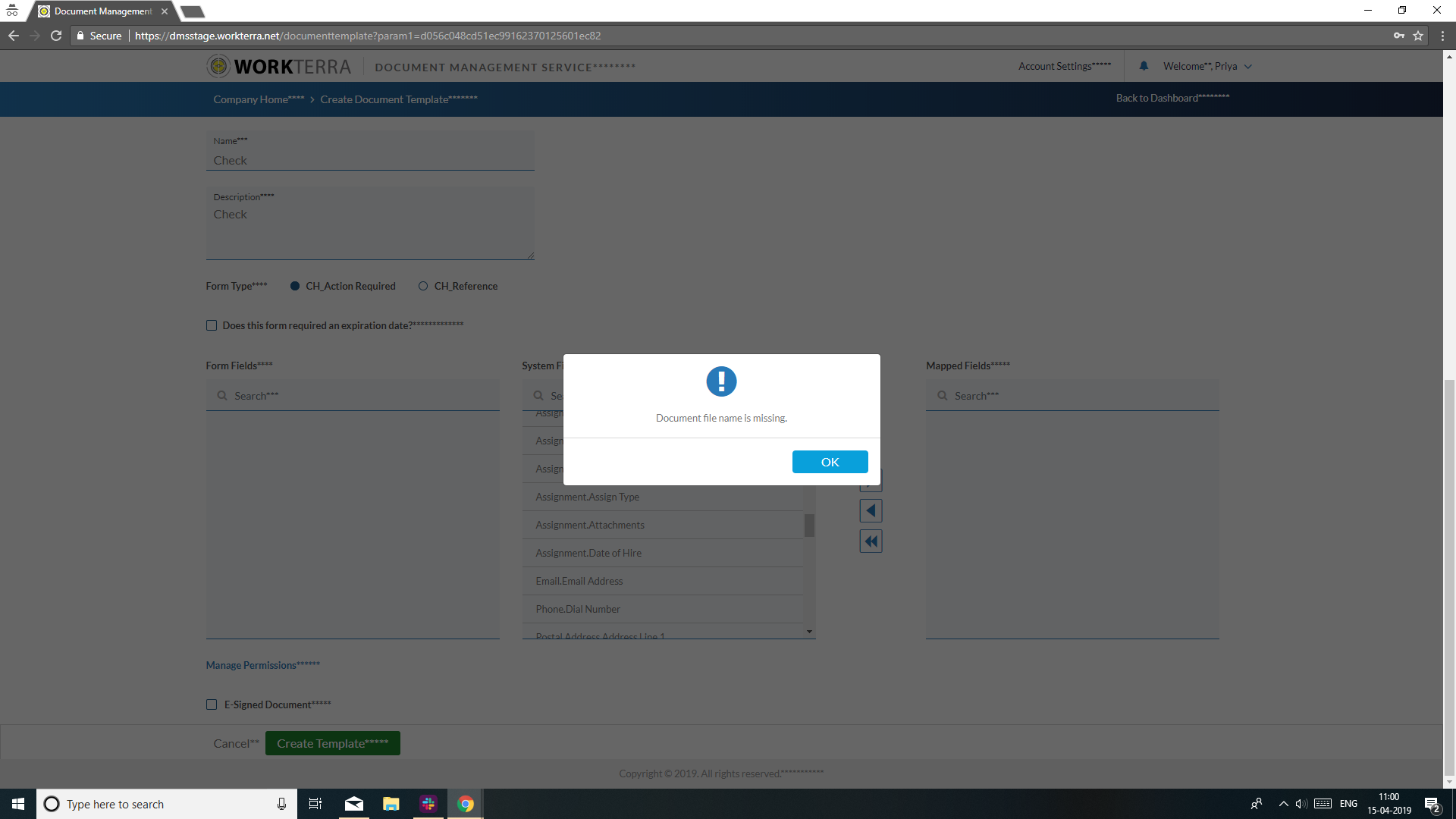 [DMS-1060] DMS | Localization | All Language | Create Template ...