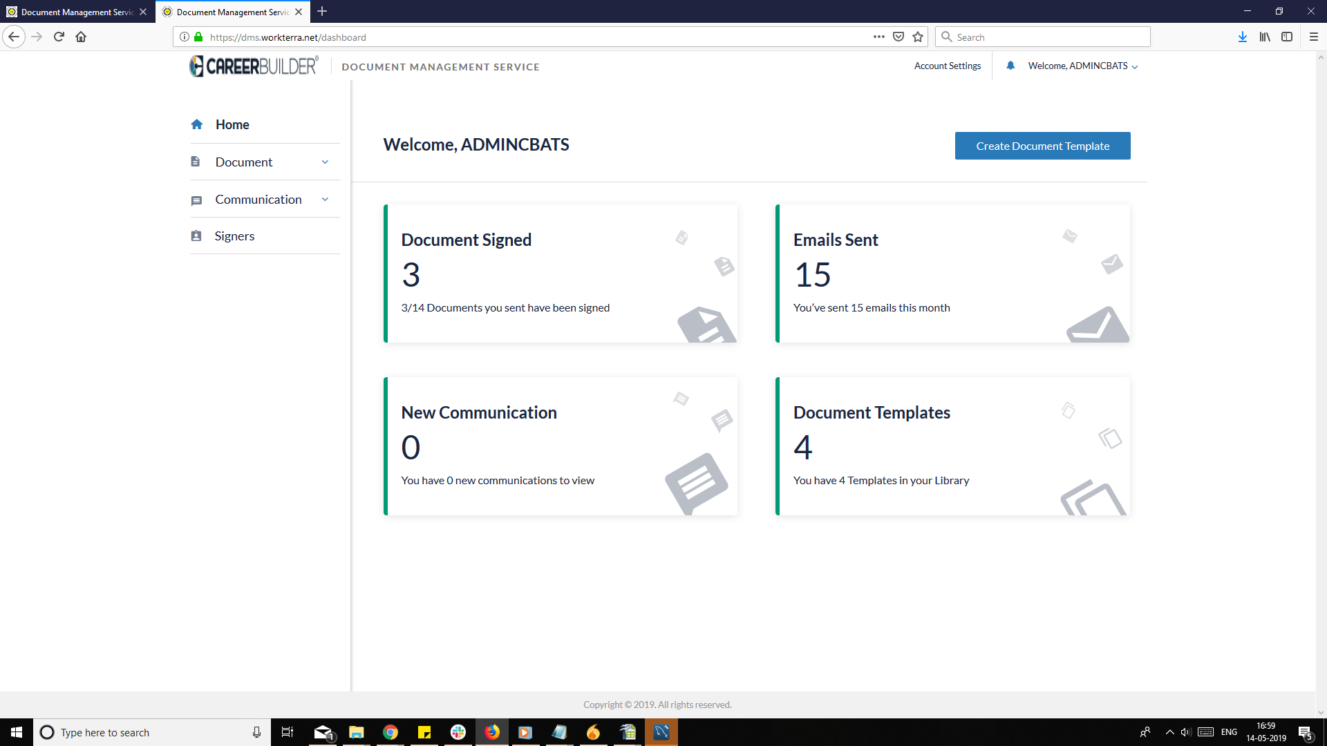 [DMS-1425] DMS | Production | CB Internal_beta company | Update CBAT ...