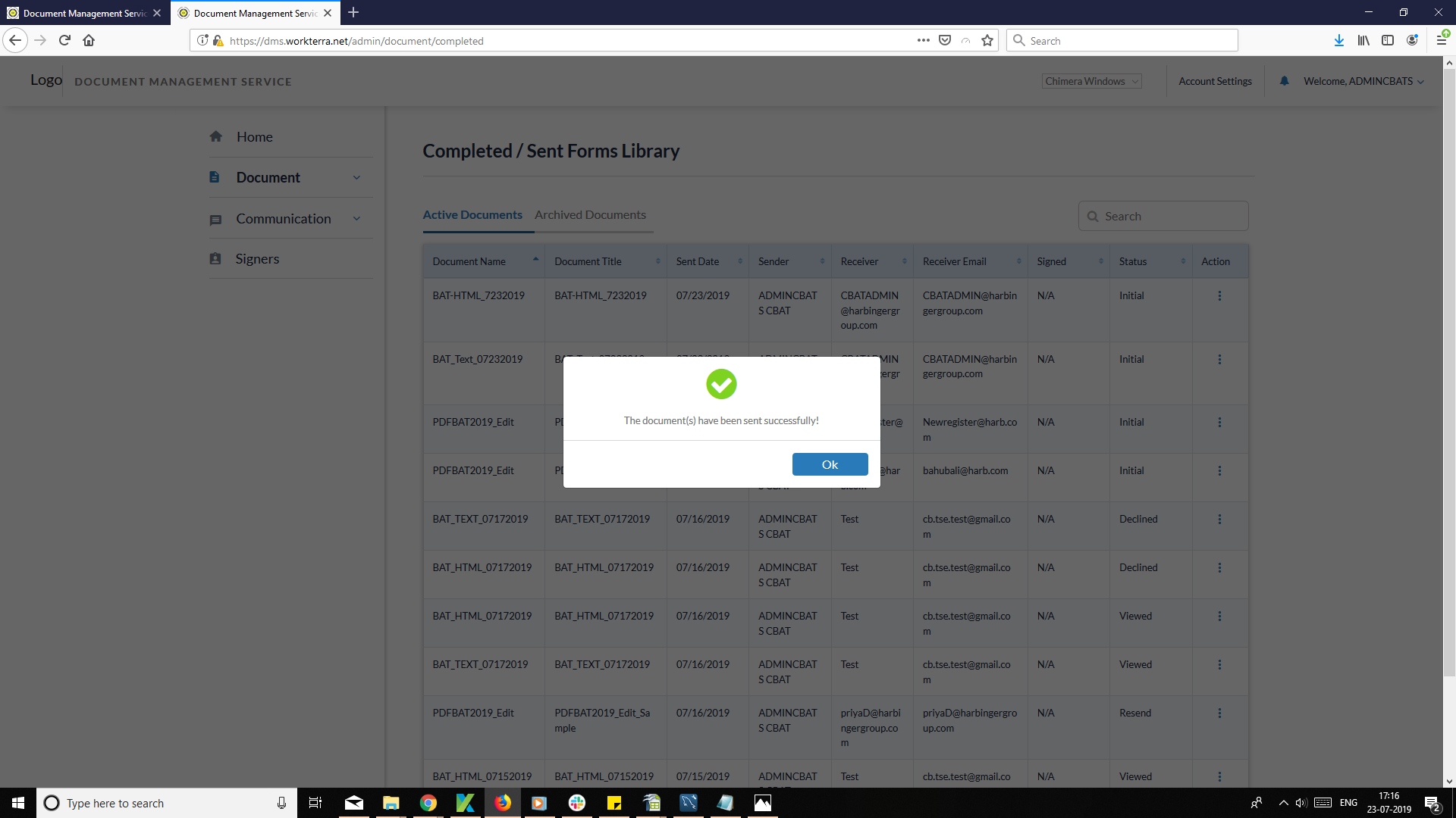 [DMS-1673] DMS | Preprod | Logo Issue - Workterra Jira