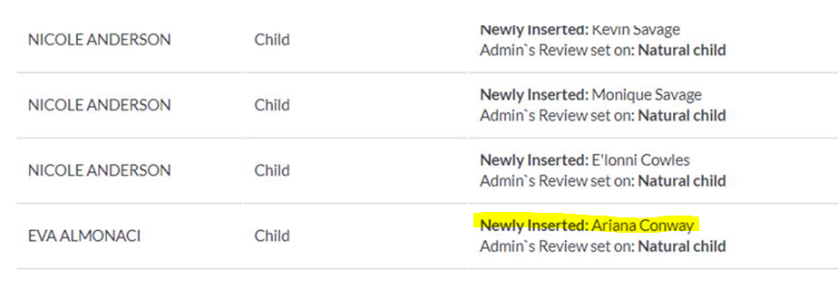 [WB-739] Pending queue is showing a child that belongs to another ...